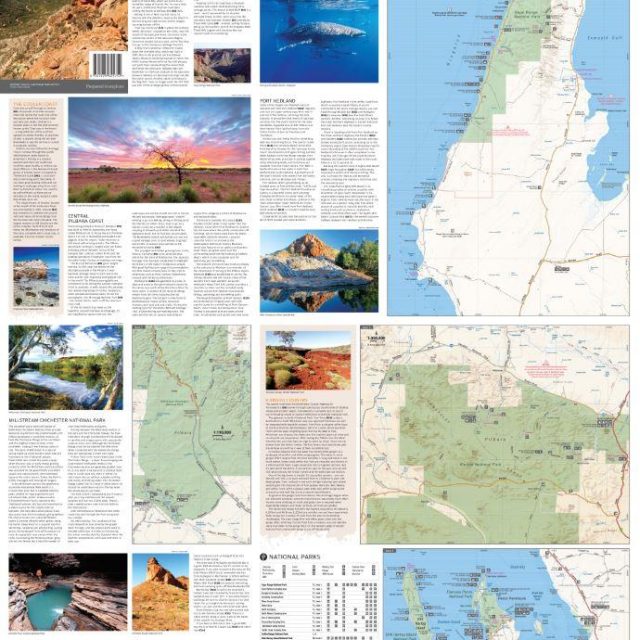 Hema Pilbara & Coral Coast Map (9th Editon) - Pat Callinan's 4X4 Adventures
