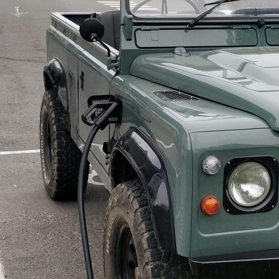 EV Converted Land Rover Defender defies convention - Pat Callinan 4x4