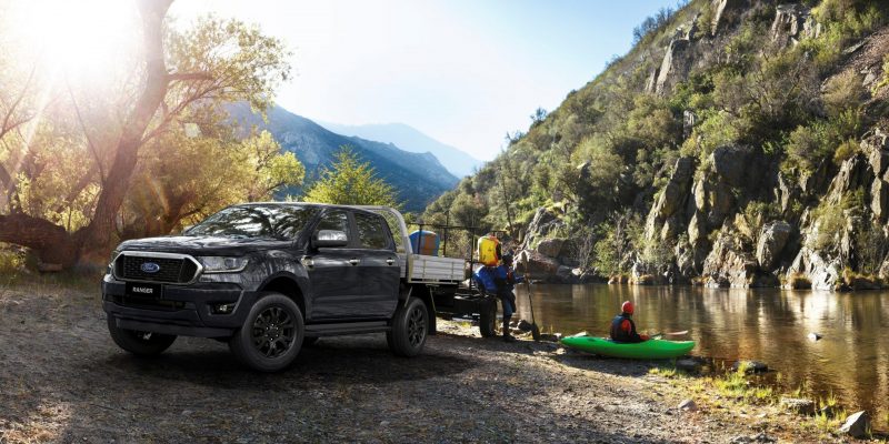 Ford Ranger XLT Double Cab now in Cab Chassis configuration - Pat ...