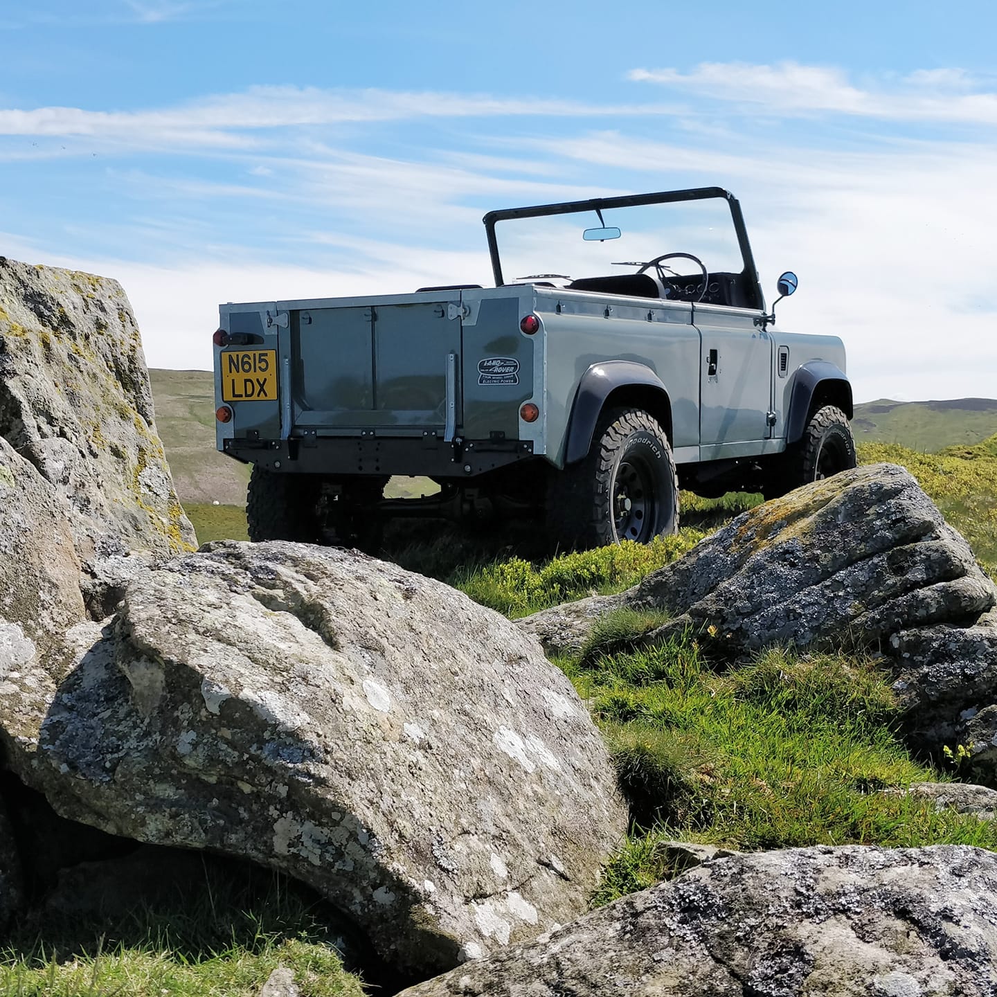 EV Converted Land Rover Defender defies convention - Pat Callinan 4x4