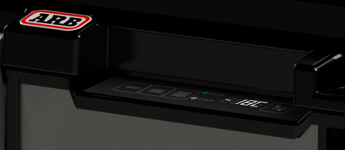 ARB weatherproof fridge control panel - Pat Callinan's 4X4 Adventures