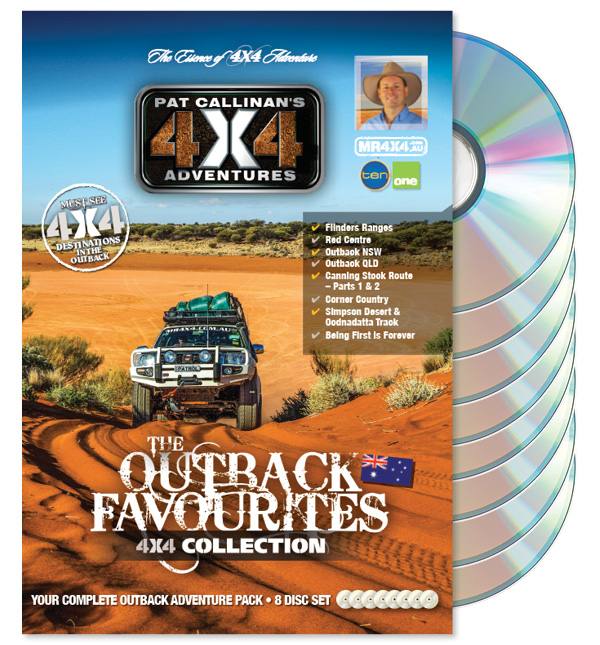 The Outback Favourites 4x4 Collection DVD - Pat Callinan's 4X4 Adventures