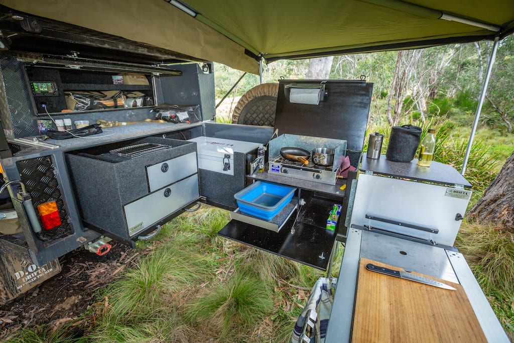 Drifta Dot Kitchen - Pat Callinan's 4X4 Adventures