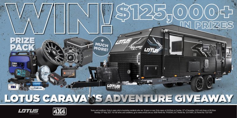 $125k+ Competition: Lotus Caravans Adventure Giveaway! - Pat Callinan's ...