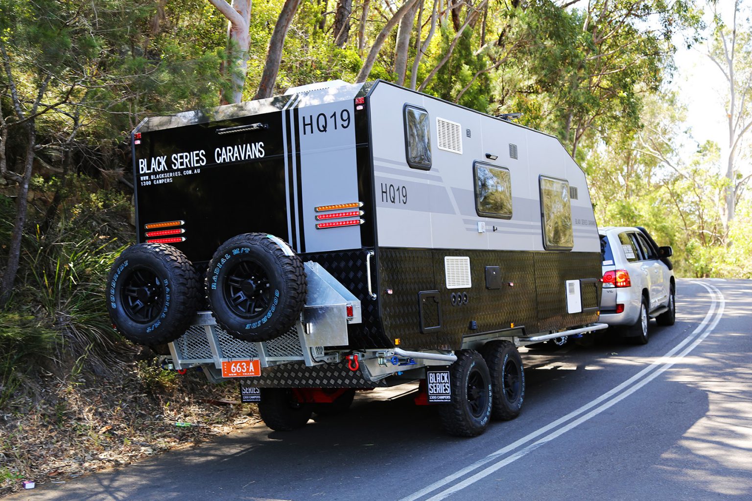Black Series launches its off-road caravan models - Pat Callinan's 4X4 ...
