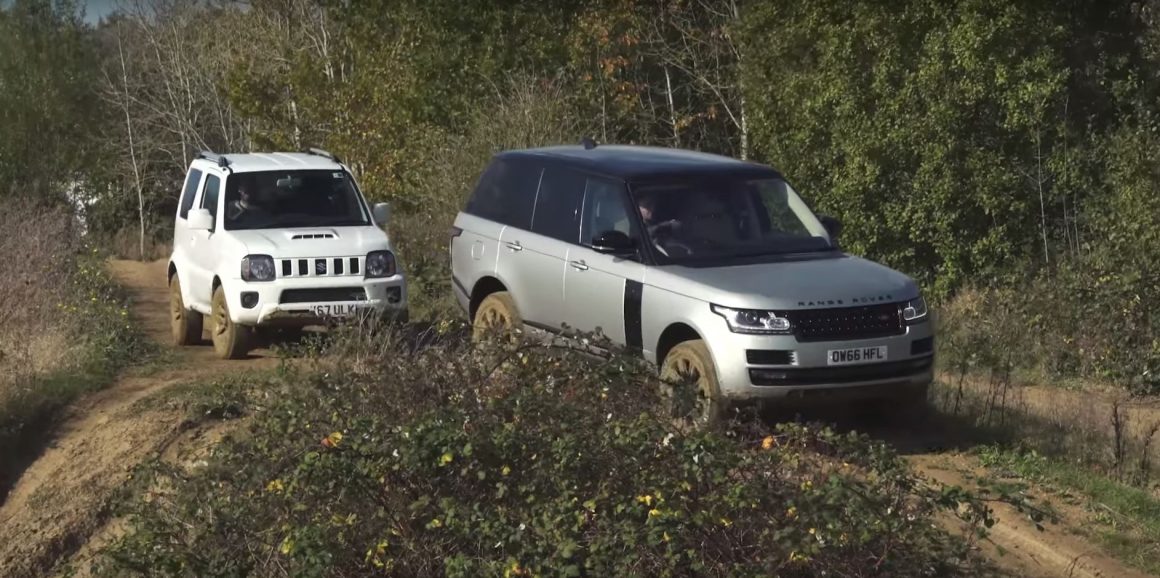 Watch a Jimny outperform a Range Rover off-road. - Pat Callinan's 4X4 ...
