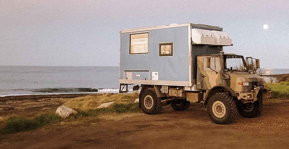 Luxury Unimog camper - Pat Callinan's 4x4 Adventures