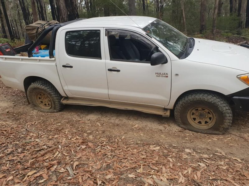 Toolangi fire trails spiked - Pat Callinan's 4X4 Adventures