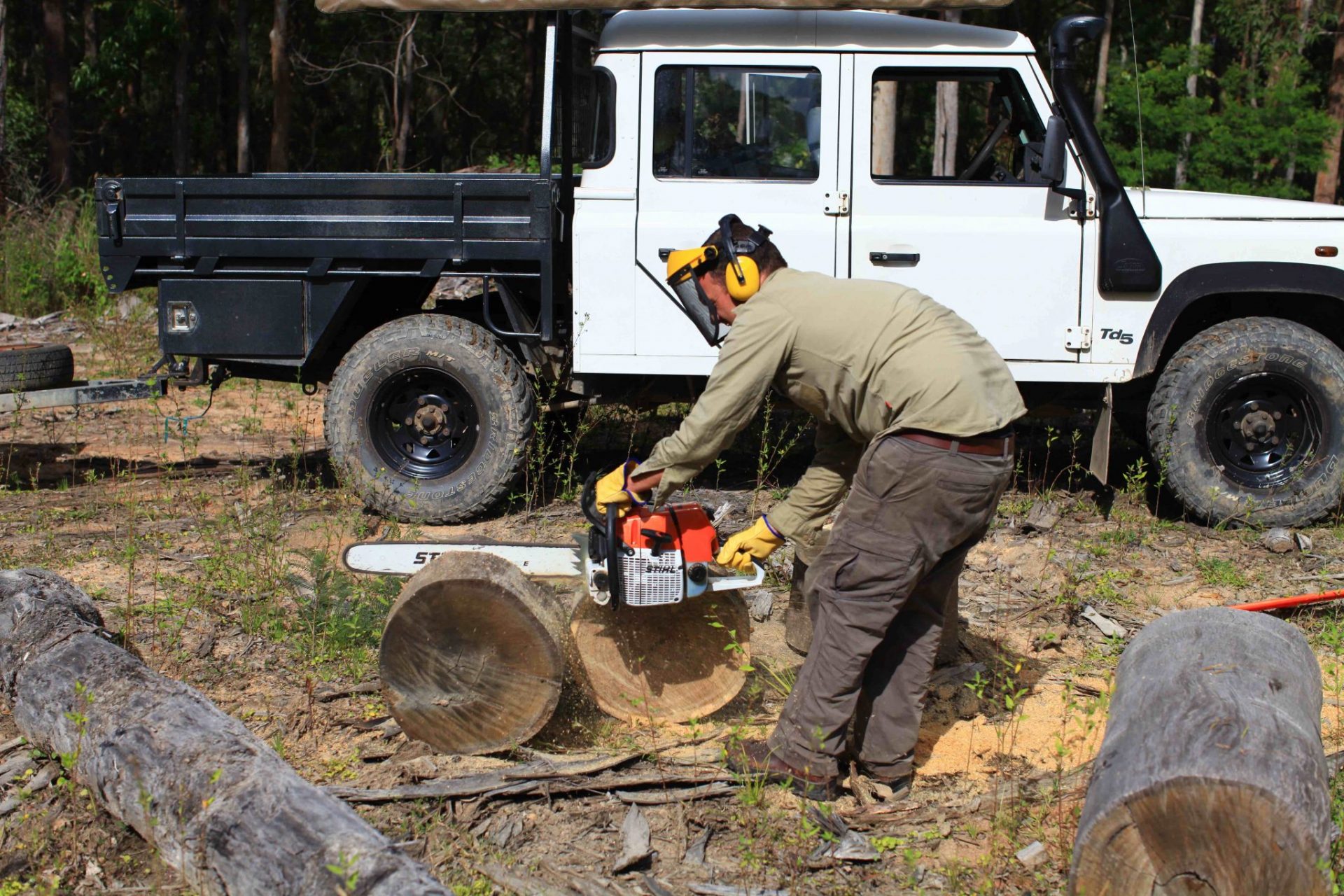Defender Suspension 2 - Pat Callinan's 4X4 Adventures