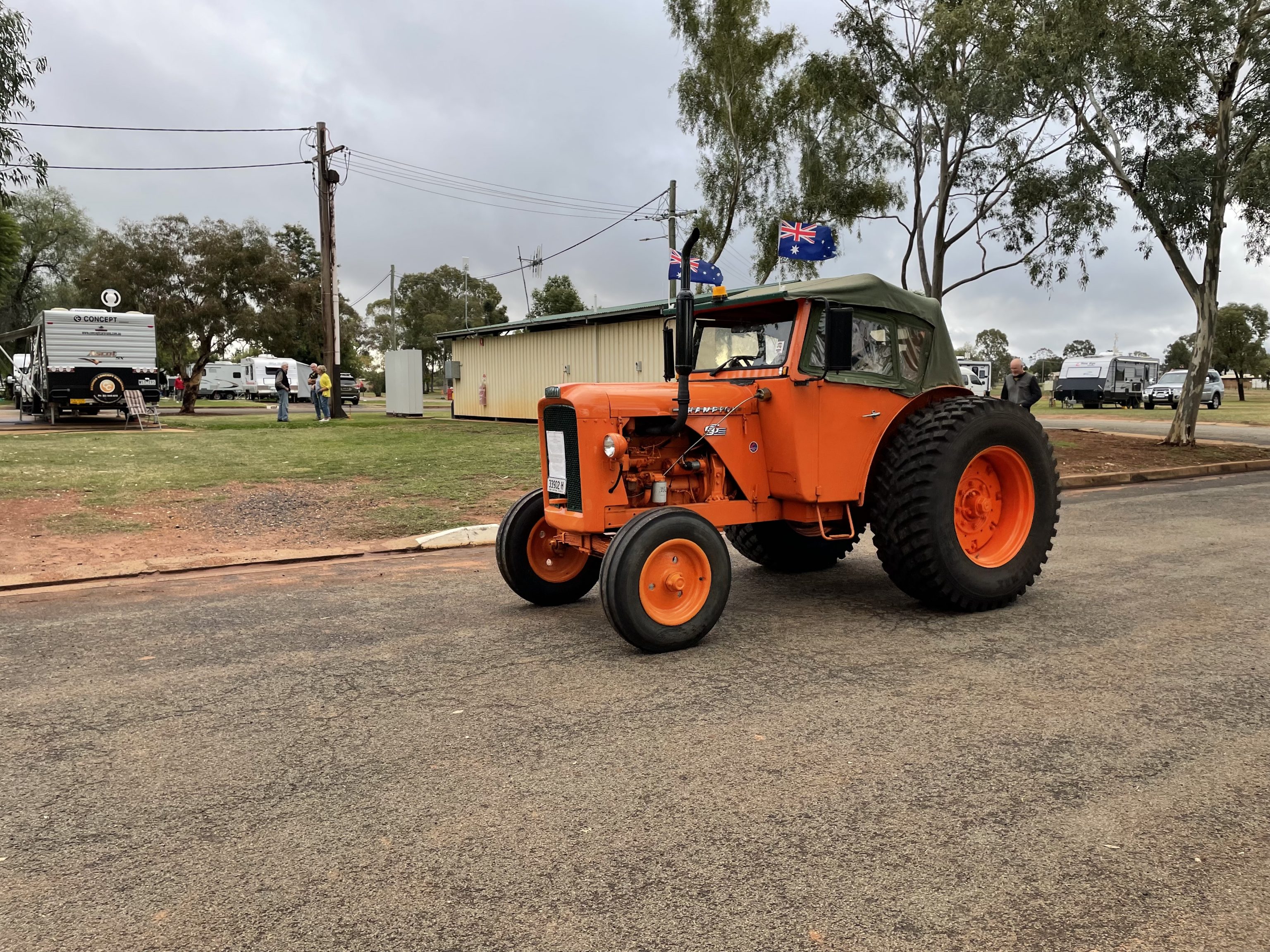 Would you tour in a tractor? - Pat Callinan's 4X4 Adventures