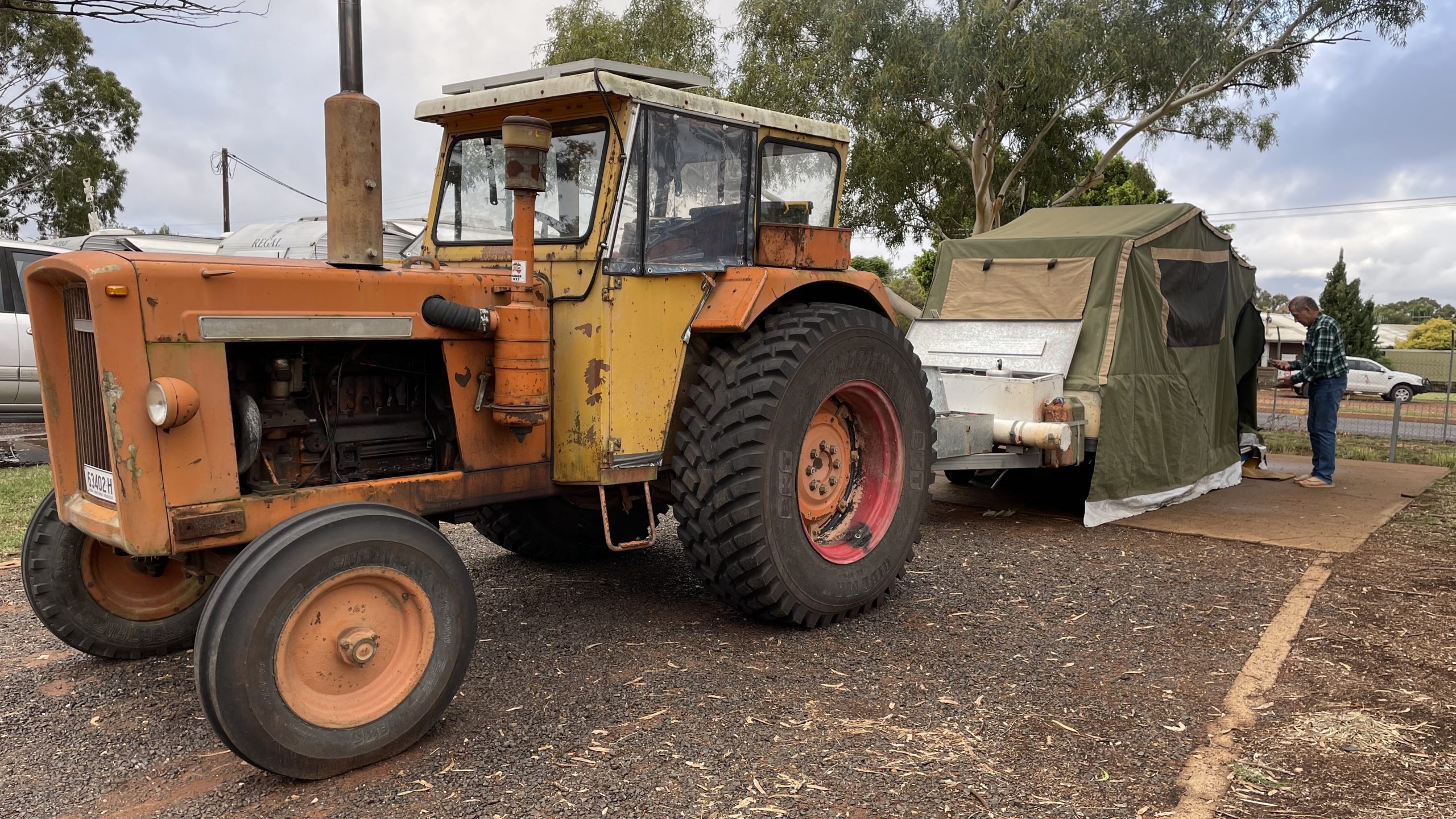 Would you tour in a tractor? - Pat Callinan's 4X4 Adventures