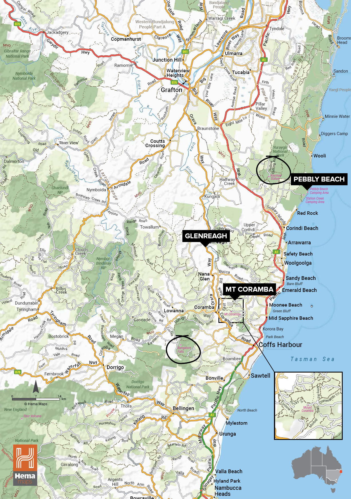 travel-nsw-coffs-coast-25-map - Pat Callinan's 4X4 Adventures